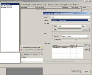 Android: How to Install Android Emulator onto Eclipse Ganymede ; Walkthrough / Tutorial / Guide