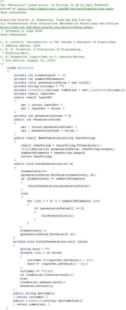 C Scrabbleplayer Find Permutations And Sub Permutations From A String Parse Dictionary Compare 3430